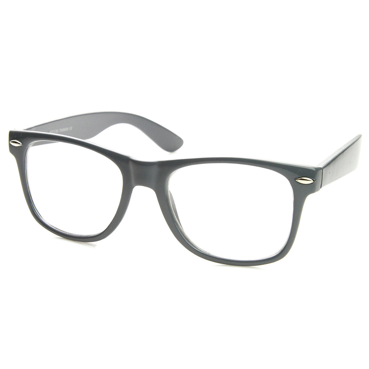 Vintage Inspired Eyewear Original Geek Nerd Clear Lens Horn Rimmed Gla Sunglassla