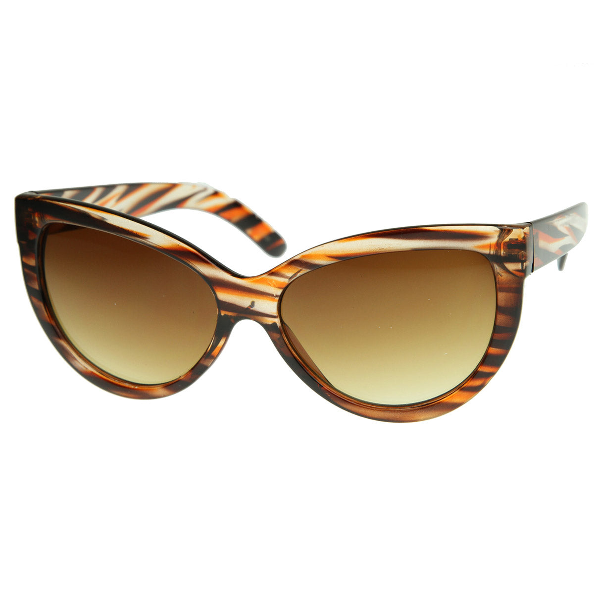 High Temple Bold Retro Womens Mod Updated Cat Eye Sunglasses Sunglass La