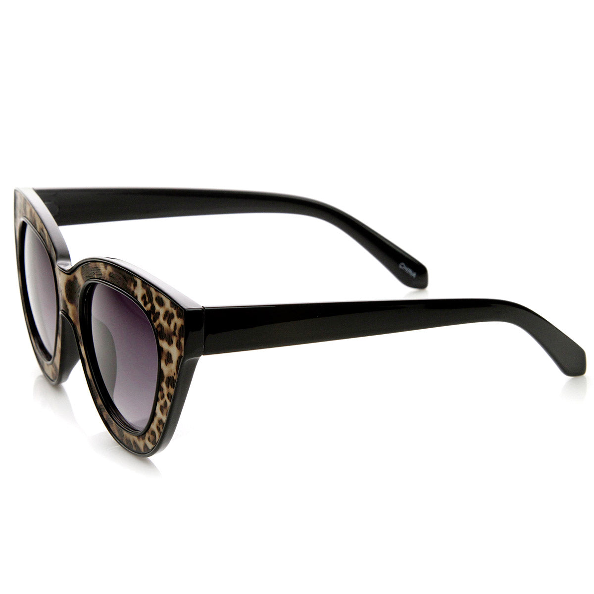 High Fashion Block Cut Womens Cat Eye Sunglasses Sunglass La