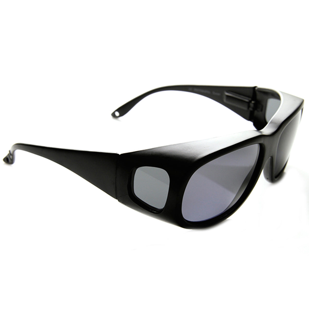 Large Polarized Side Lens Full Protection Square Fit Over Sunglasses