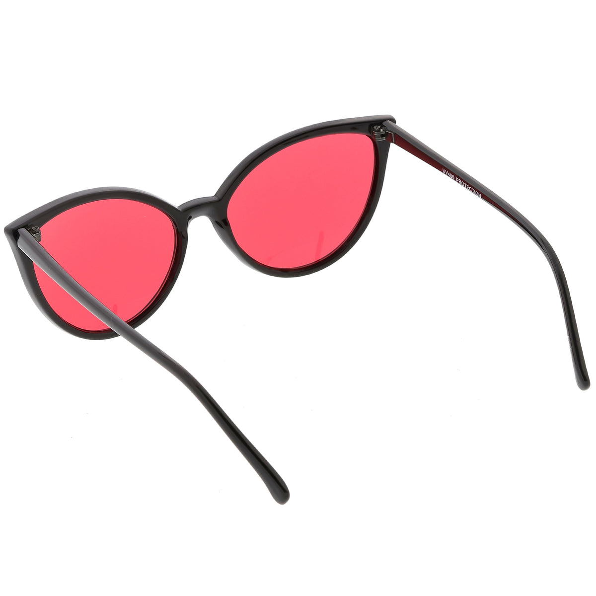Unique Slim Cat Eye Sunglasses Round Color Tinted Lens 54mm Sunglass La